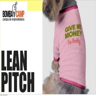 Taller 06 lean pitch - Alfredo Osorio | PDF
