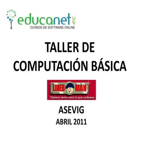 Taller basico-de-windows | PDF