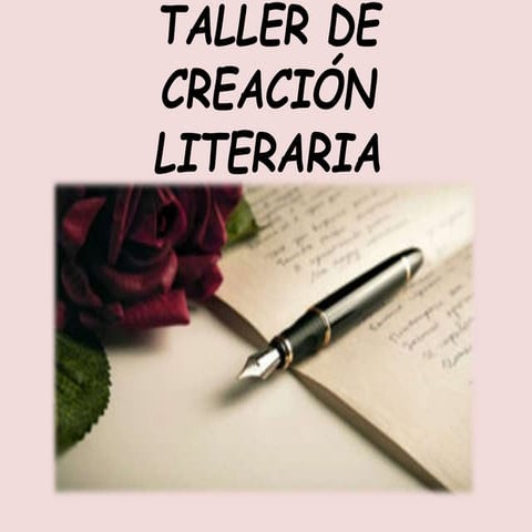 Taller de creación literaria | PPTX