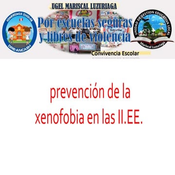 Taller De Prevencion De La Xenofobia Pptx Descarga Gratuita