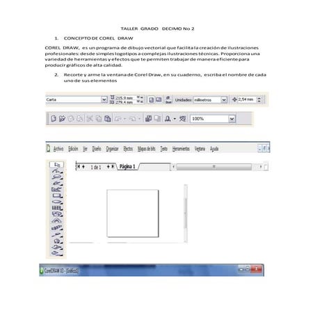 Taller grado decimo no 2 | DOCX | Computing | Technology & Computing