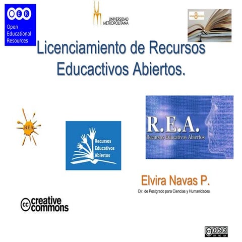 Licenciamiento de Recursos Educativos Abiertos | PPTX
