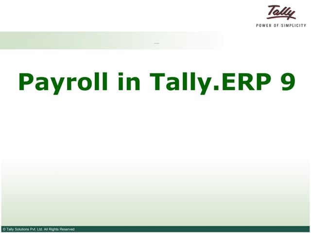 How to Trace the Culprit behind Modification or Deletion of Vouchers in Tally ERP 9? | PDF