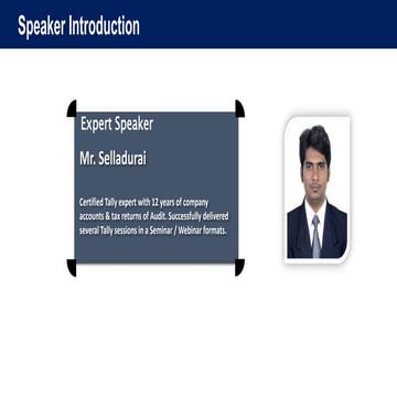 Creating inventory masters in Tally ERP 9 | PDF