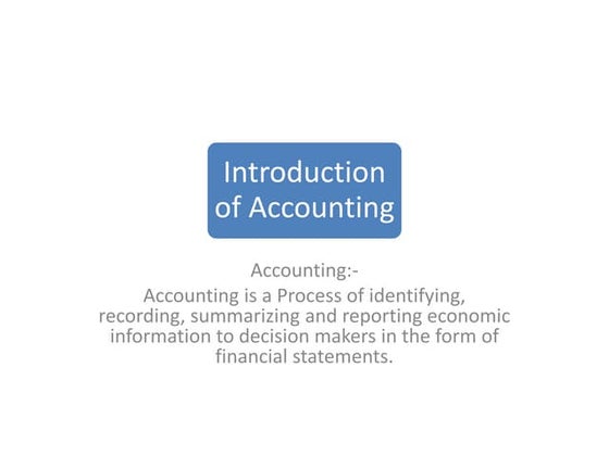Introduction to TALLY ERP 9 | PPTX | Business Accounting & Finance ...