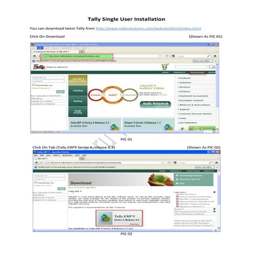 Tally Multi user installation kalpataru | PDF