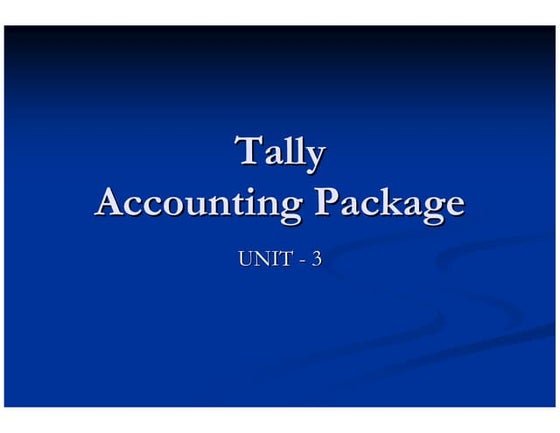 Basic tally notes | PDF | Stocks and Bonds | Personal Investing