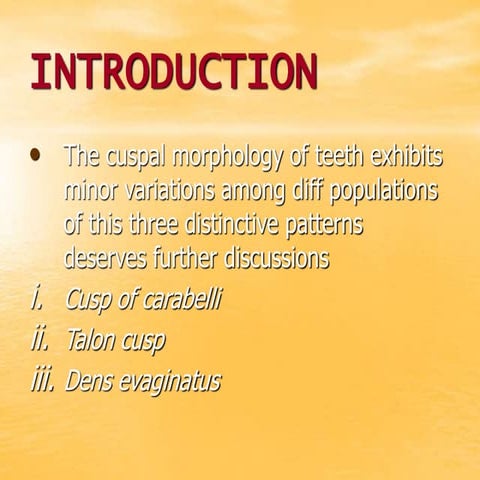 TALON CUSP.ppt