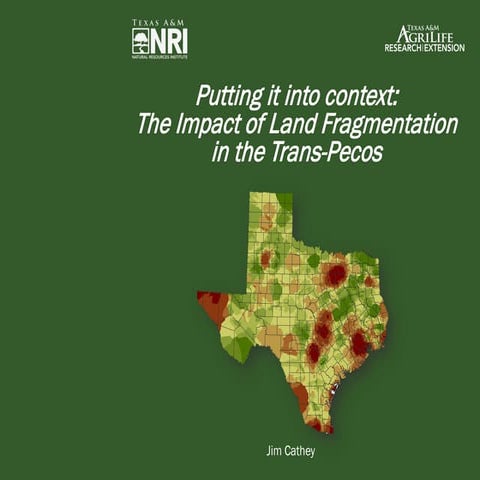 The Impact of Land Fragmentation in the Trans-Pecos | PDF