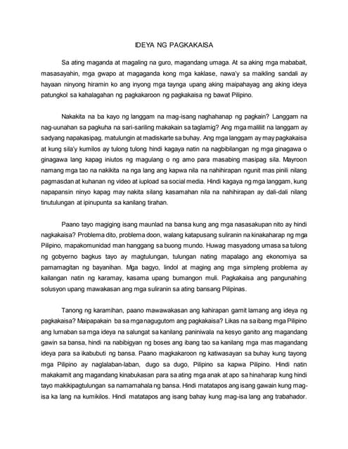 Filipino suliraning panlipunan | PDF