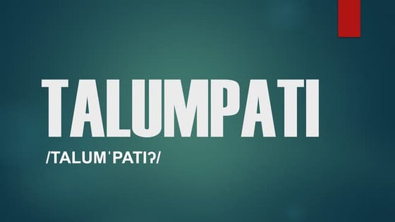 Filipino 9 Talumpati | PPT