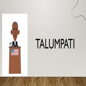 Filipino 9 Talumpati | PPT