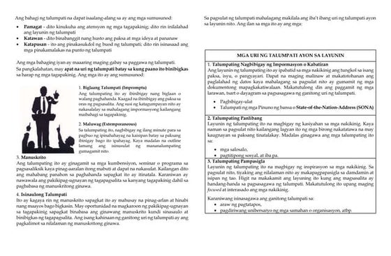 Pagsulat ng talumpati | PPTX