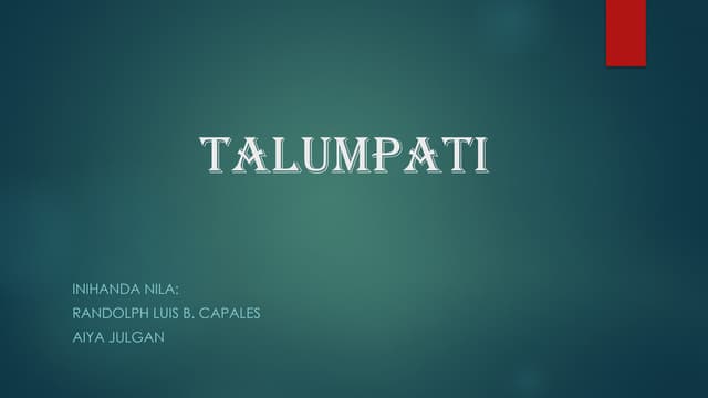 MGA URI NG TALUMPATI | PPTX