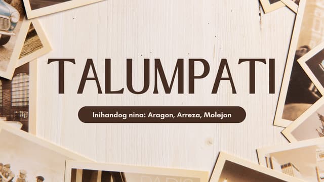 (TALUMPATI) Talumpati for grade 10... Talumpati ppt. | PPTX