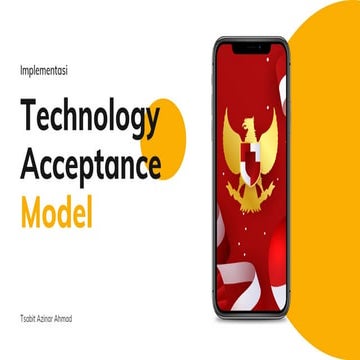 Technology Acceptance Model dalam Pendidikan | PPTX