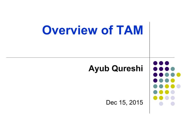 Tm forum application_framework_tam_12.5 | PDF