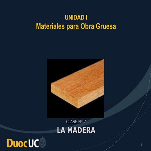 Materiales de Madera | PPTX