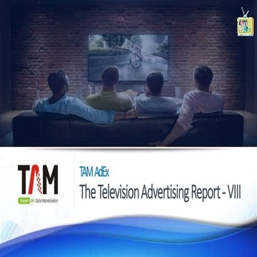 TAM AdEx-Television Advertising Report VIII | PDF