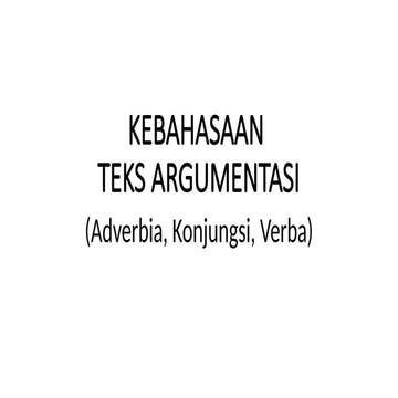 TAMBAHAN KAIDAH KEBAHASAAN TEKS ARGUMENTASI.pptx