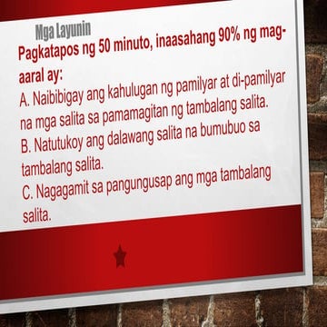 Filipino 6 dlp 1 pagsunod sa mga panuto | PDF