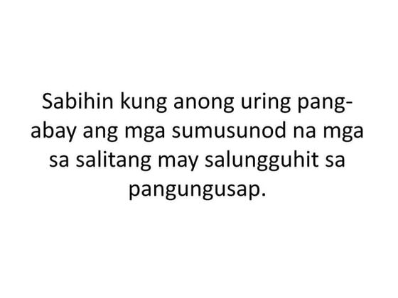 Pagsusunod sunod ng mga pangyayari | PPTX