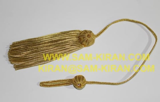 Doctoral tam golden bullion tassels | PDF