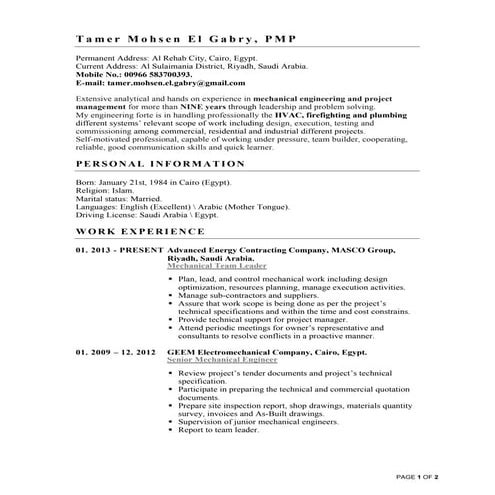 ESRA cv april 2016 | PDF