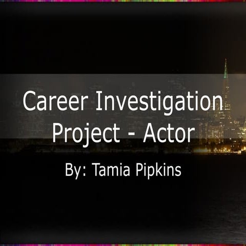 Actor leaflet | PDF