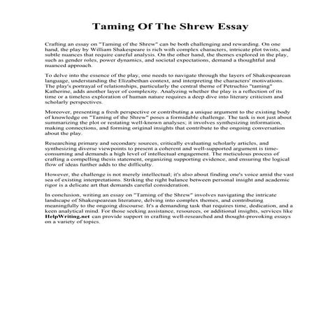 Taming Of The Shrew Essay.pdf