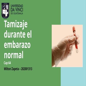 Tamizaje durante el embarazo normal.pptx