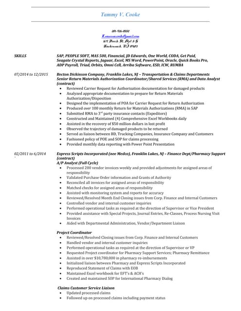 Tony Resume 2016 UPDATED | DOCX | College Education | Education