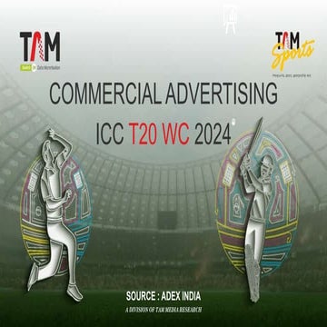 TAM Sports_Commercial Advertising_ICC T20 WC'24.pdf | Cricket | Sports