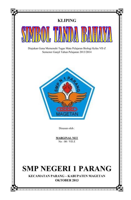 Alat alat keselamatan kerja dan simbol-simbol laboratorium | DOCX