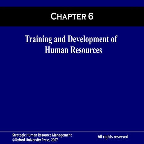 Training and Development XXXXXXXXXX.pptx