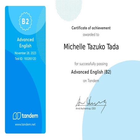 B2 - Advanced English | PDF