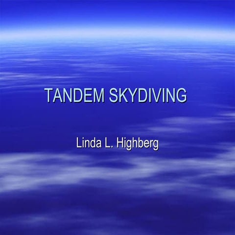 Tandem Free Fall | PPT