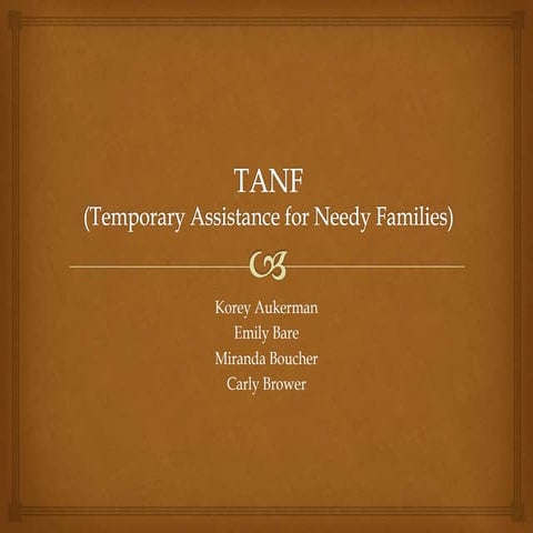 TANF | PPTX