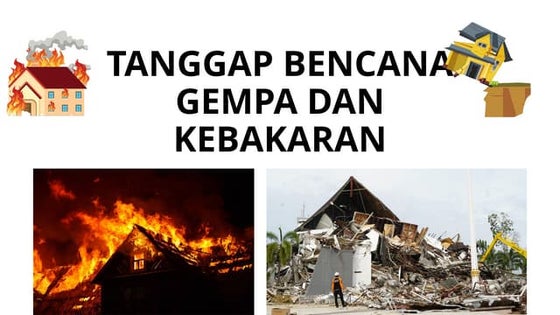 Materi edukasi ayo siaga bencana PMR Wira | PPTX