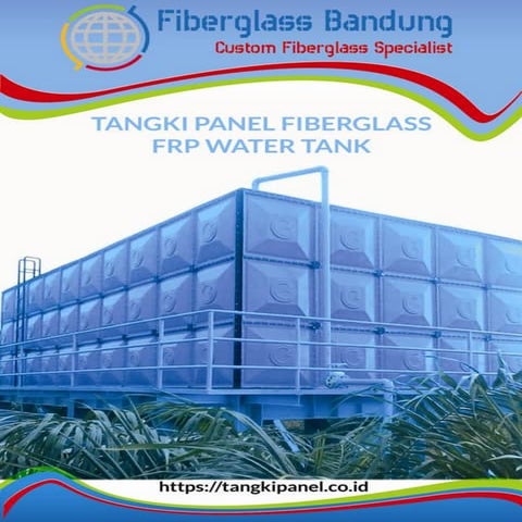Katalog Tangki Panel Fiberglass - FRP Water Tank | PDF
