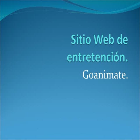 Goanimate | PPTX