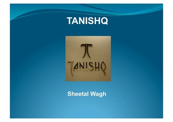 Tanishq Case Study | DOCX