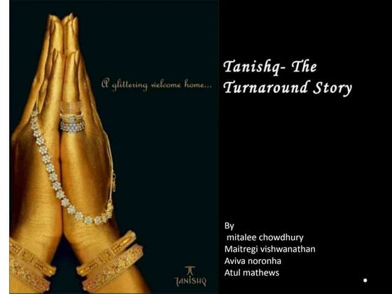 strategic management on tanishq | PPT