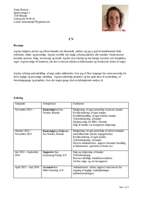 CV – Kompetence | PDF