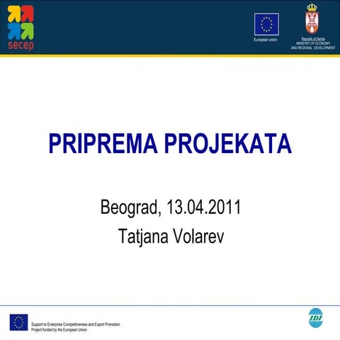 Priprema projekata | PPT