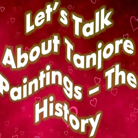 Various Tanjore Painting Design Patterns | PDF