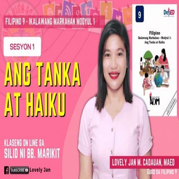 Tanka at haiku | PPT