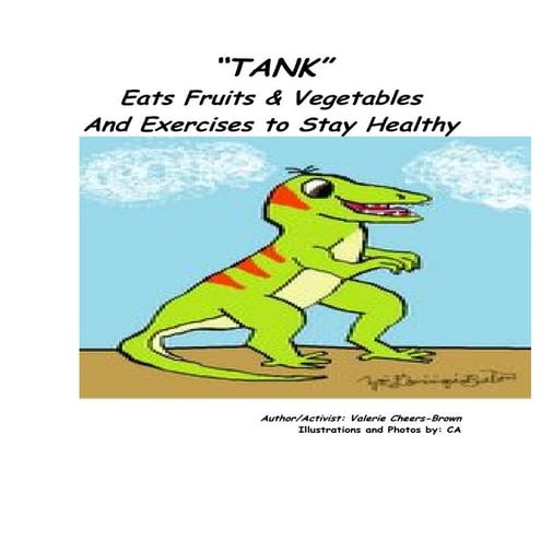 “TANK” Eats Fruits & Vegetables And Exercises to Stay Healthy | PDF
