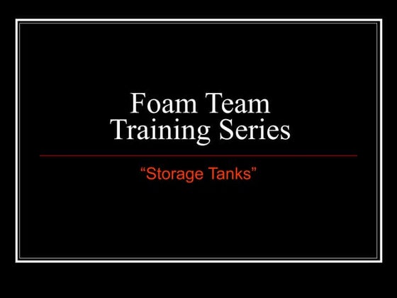 Table for separation distances and containment requirements for tanks ...