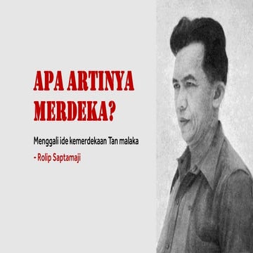 Ide kemerdekaan Tan malaka | PDF